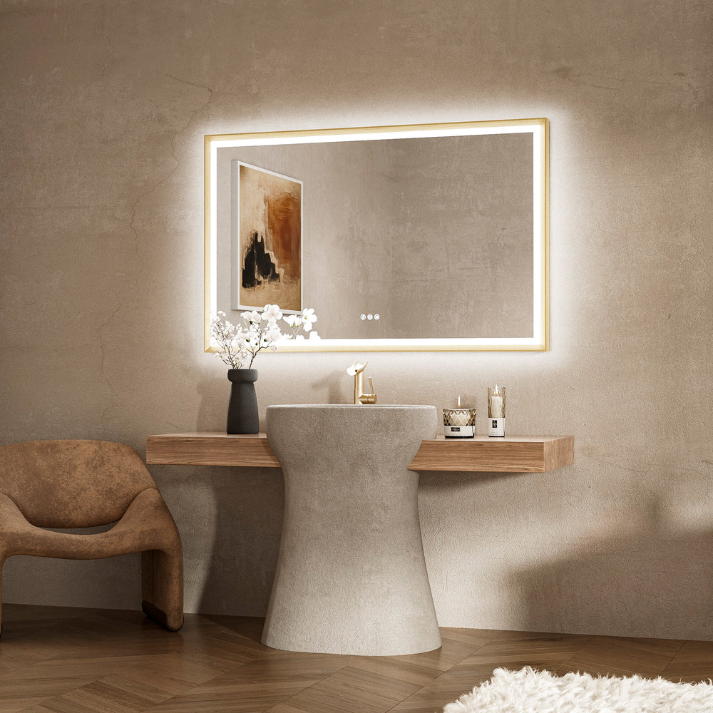 TETOTE Modern Vanity Mirrors Best Lighted Bathroom Mirror – Tetote